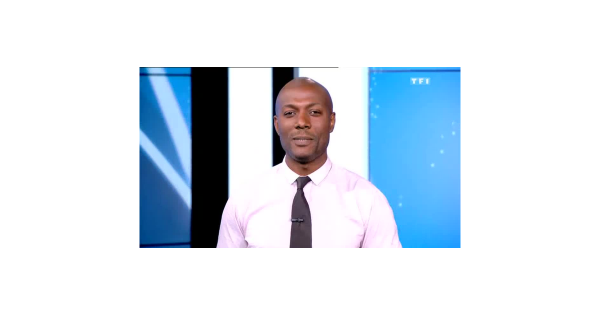 Harry Roselmack, dans Sept à huit sur TF1, le dimanche 13 septembre ...