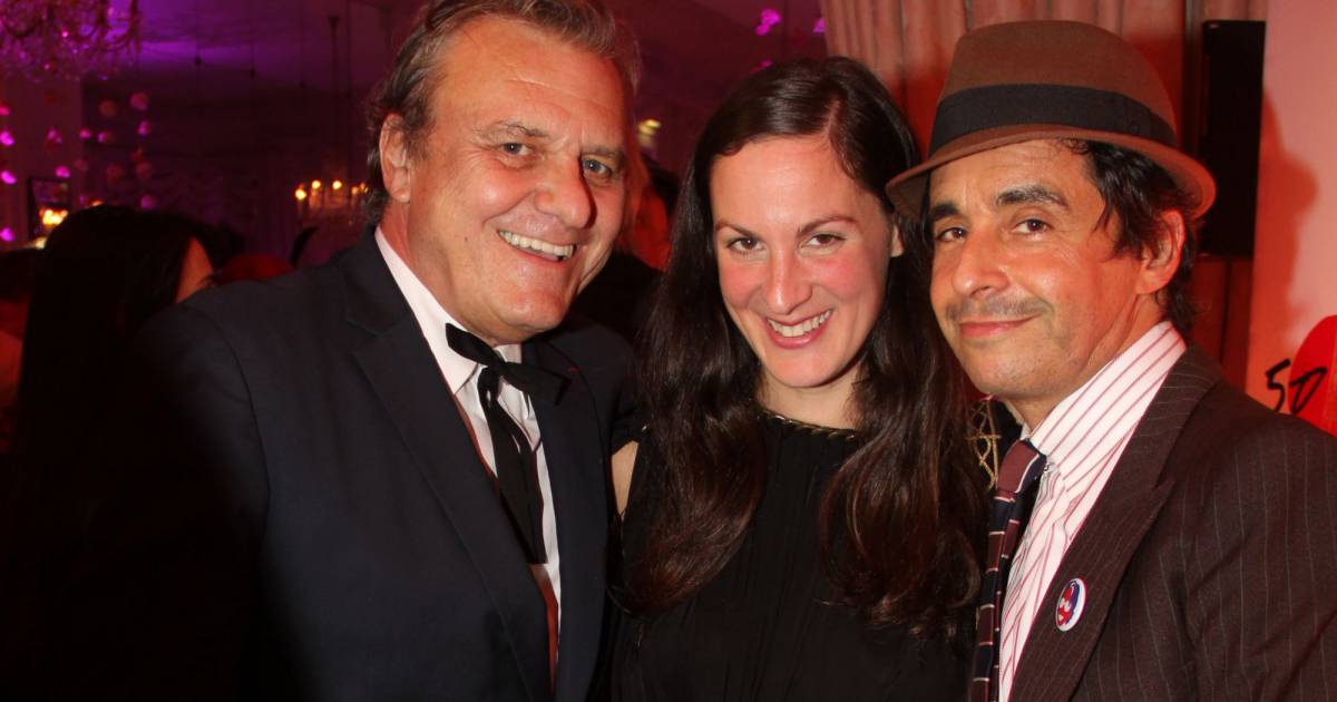 Jean-Charles de Castelbajac, Ariel Wizman et sa compagne Osnath Assayag ...