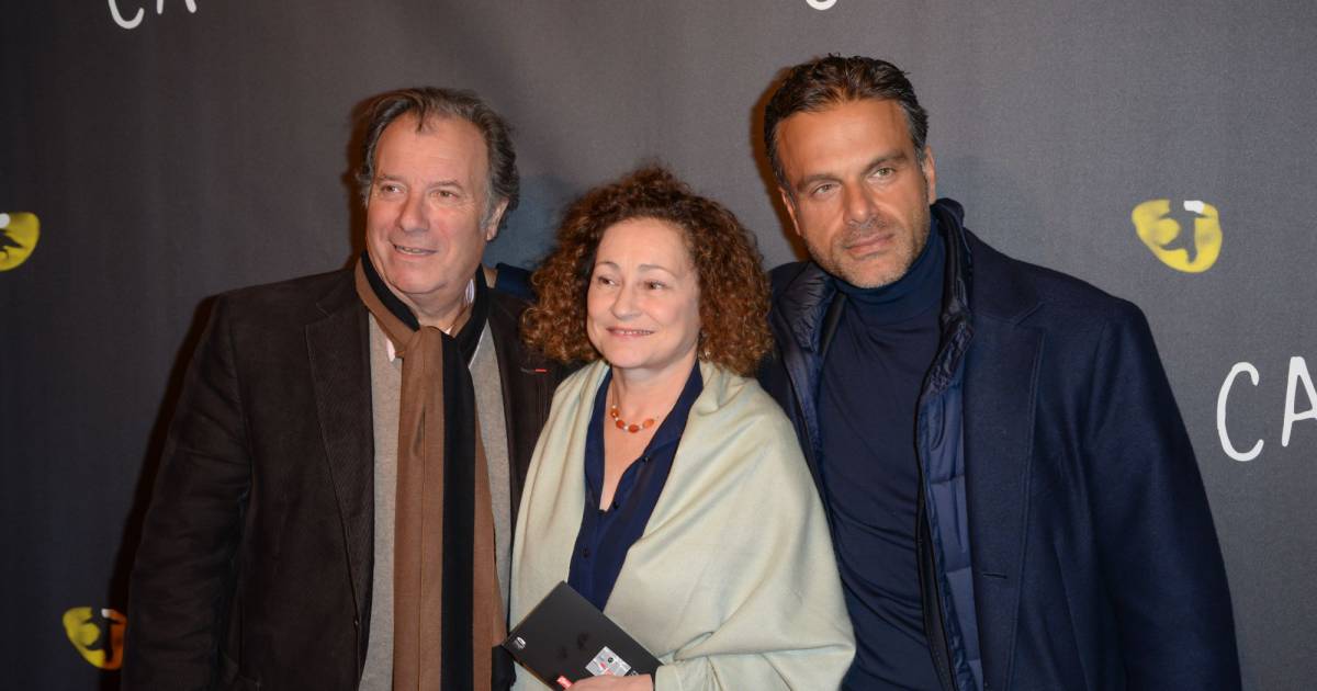 Daniel Russo, Catherine Arditi, Steve Suissa - Première de la comédie ...