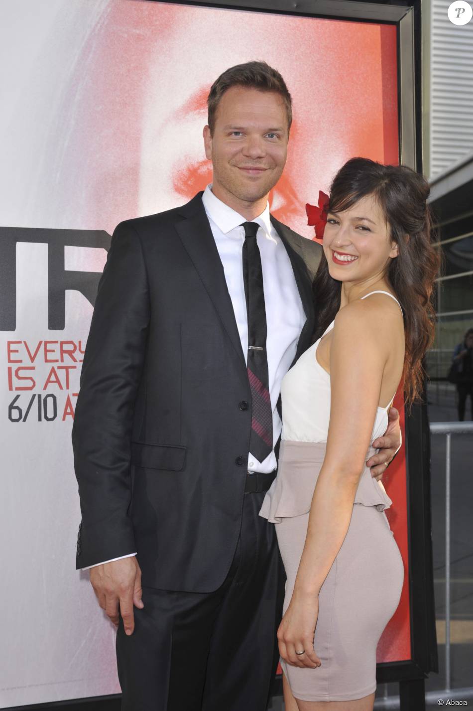 Jim Parrack et son ex-femme Ciera Danielle à la première de la saison 5 ...