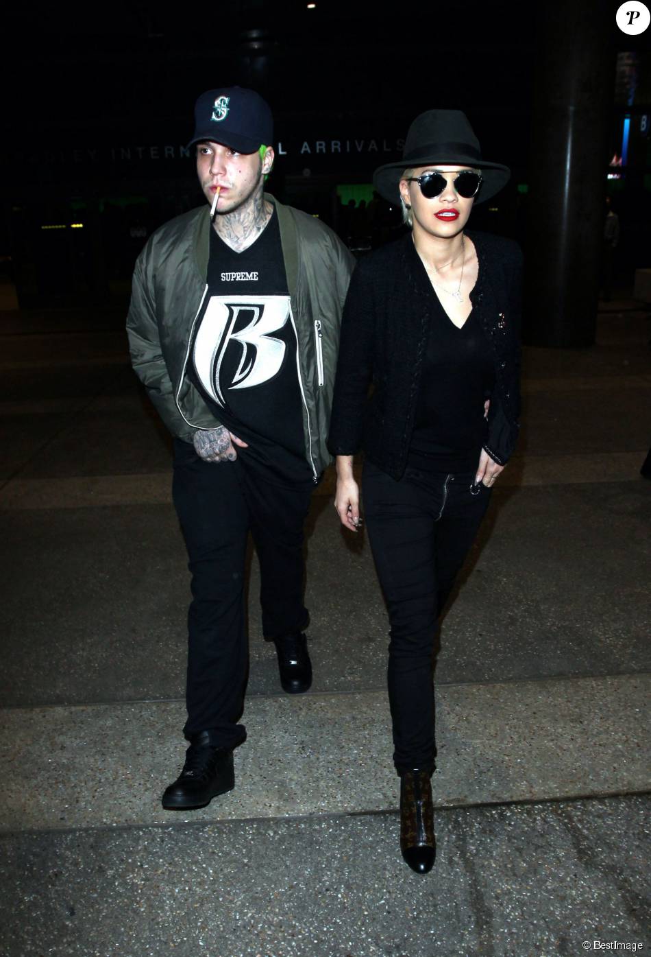 Rita Ora et son petit ami Richard Hilfiger (Ricky) arrivent à l ...