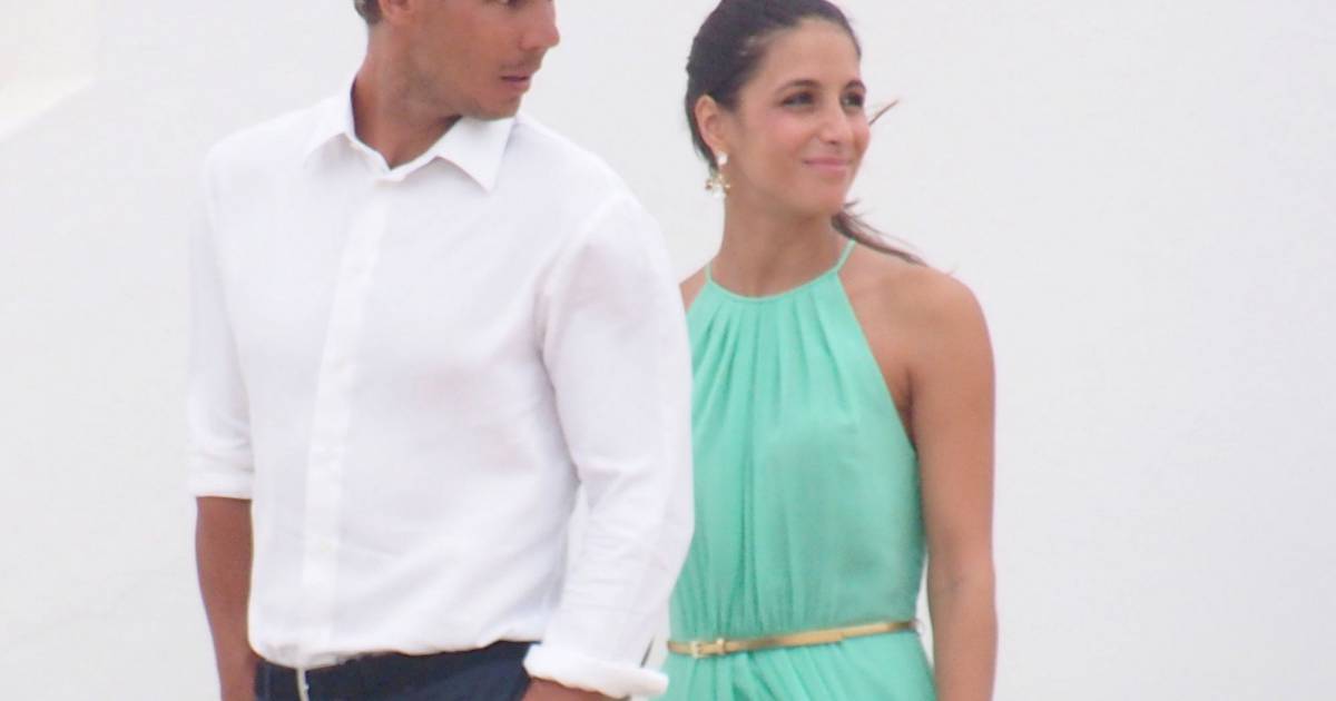 Rafael Nadal et sa petite amie Xisca à Formentera, le 19 juillet 2014 ...