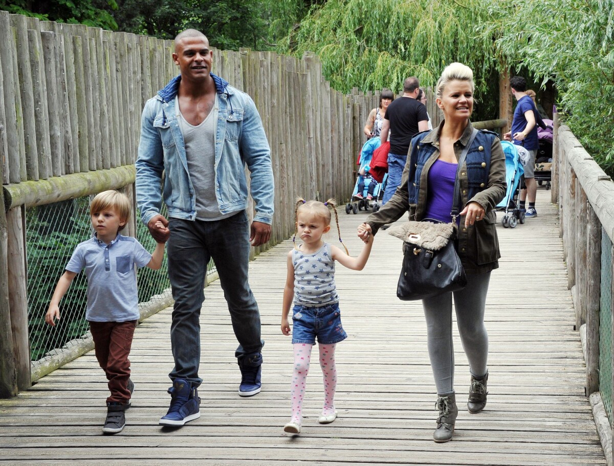 Photo : Kerry Katona avec son fiancé George et ses enfants passent la ...