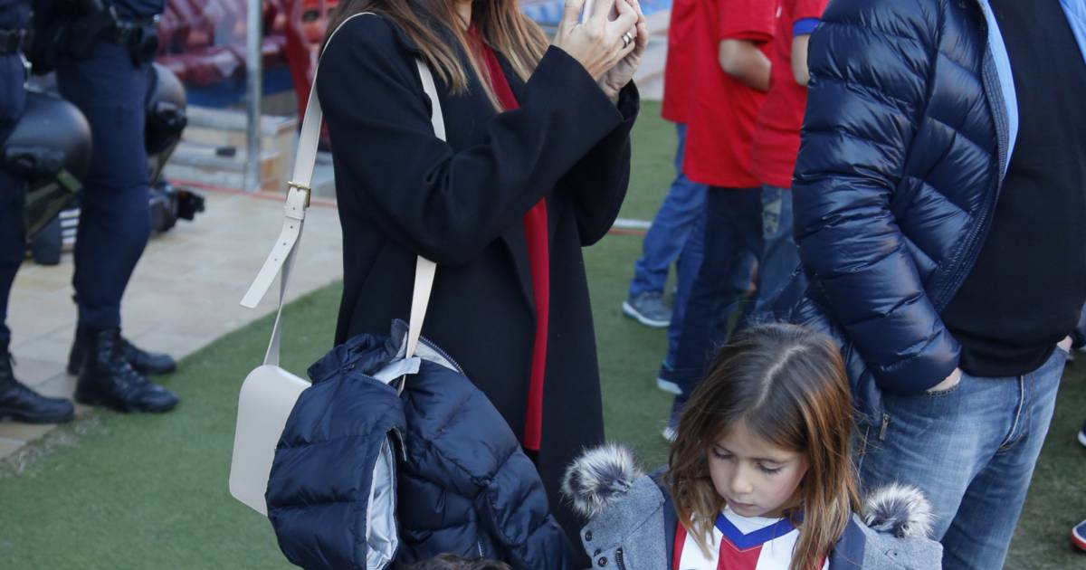 Olalla Dominguez, la femme de Fernando Torres et leurs enfants Nora et ...