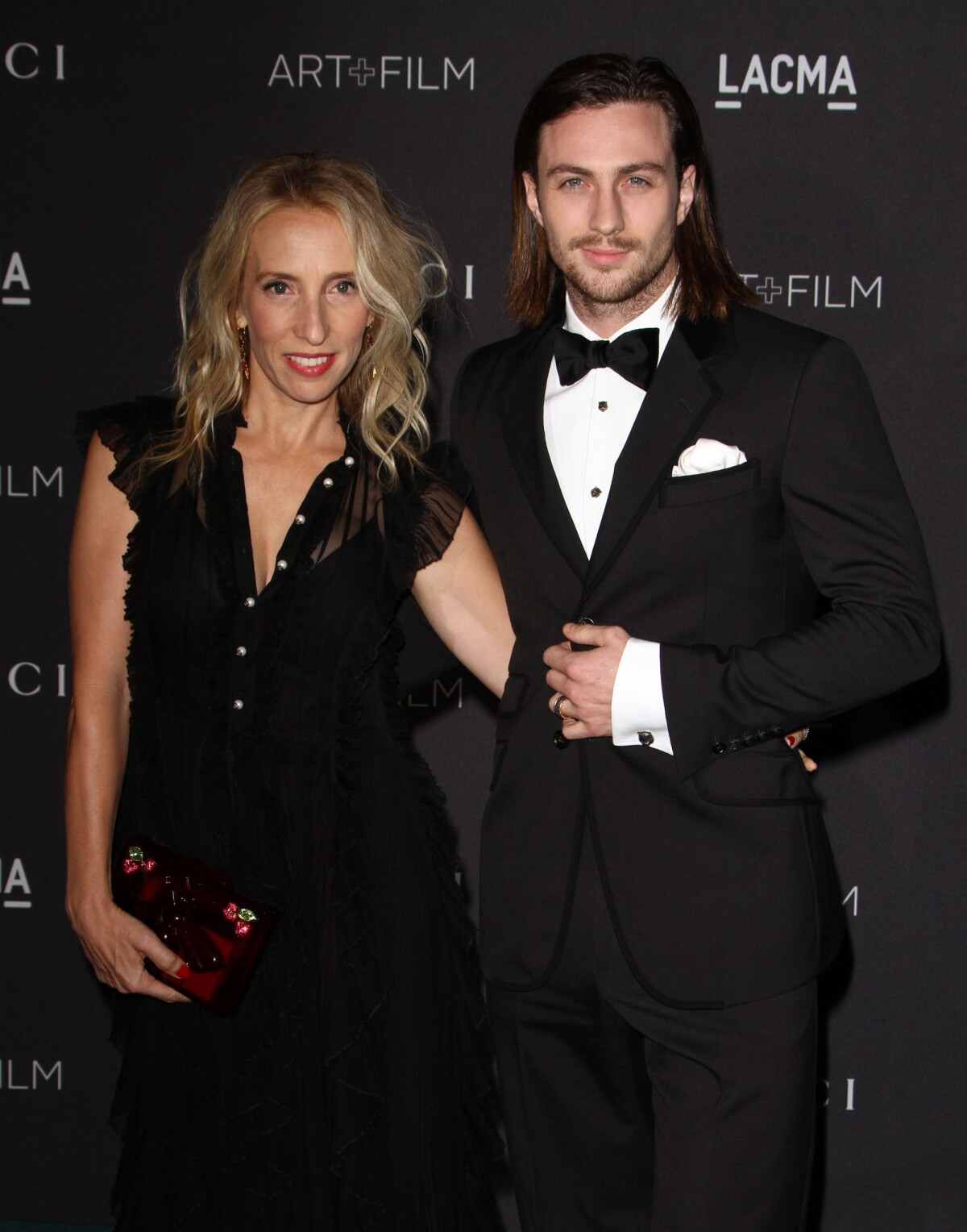 Photo : Sam Taylor-Johnson et son mari Aaron Johnson assistent au gala ...