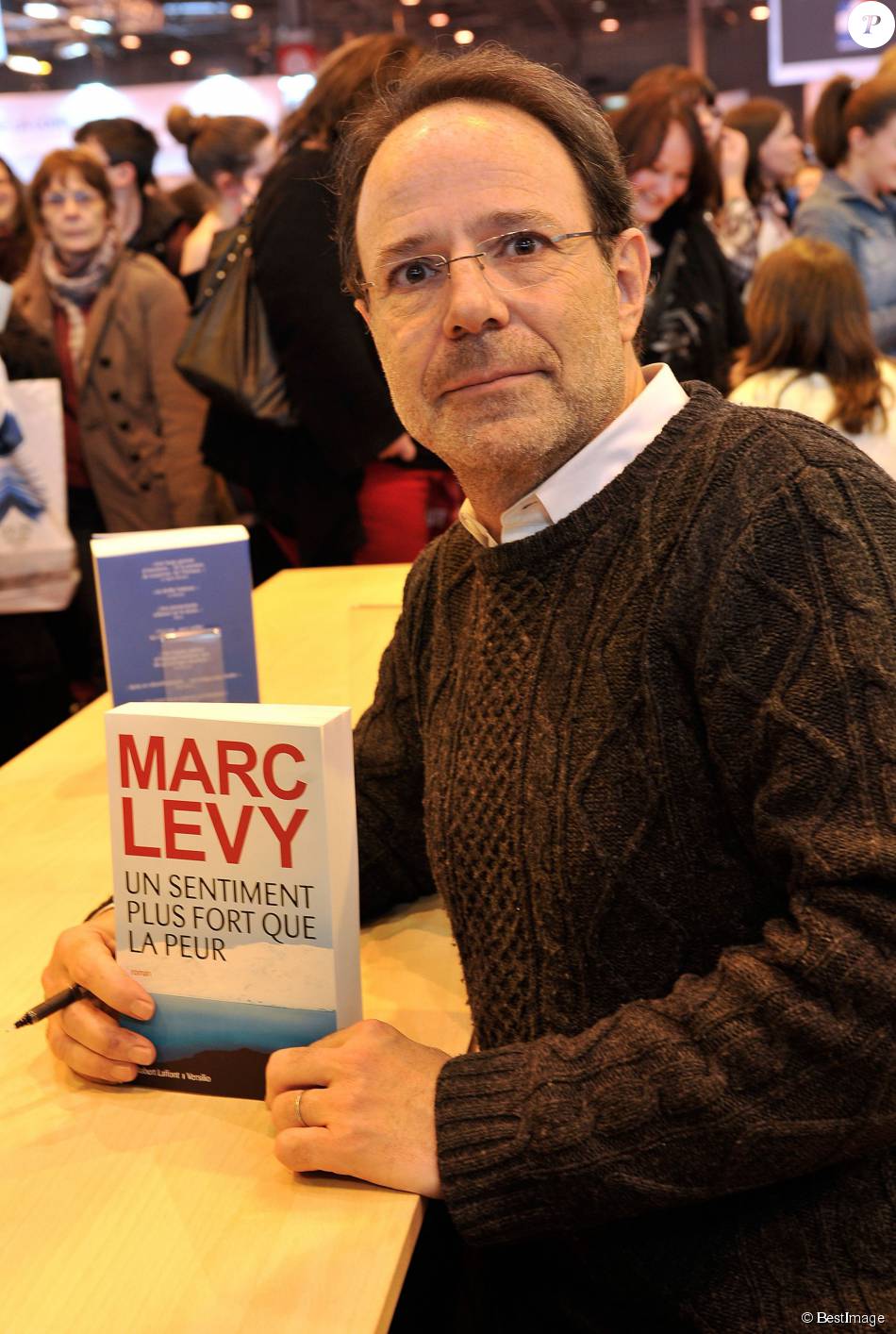 Marc Levy - 33eme edition du Salon Du Livre Porte de Versailles a Paris ...