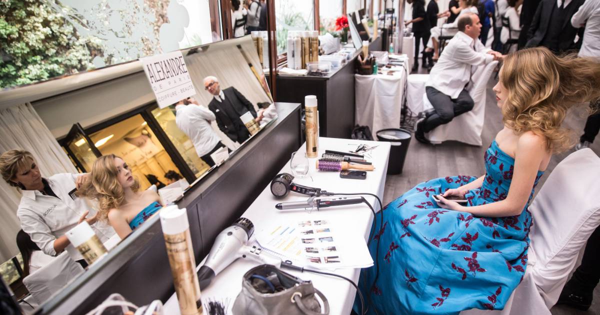 Exclusif - Skye McCaw lors des préparatifs de la vingt-troisième ...