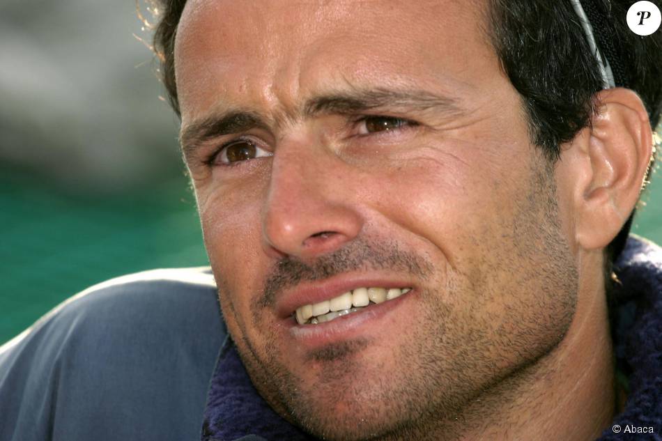 Franck Cammas à Marseille, en octobre 2004. - Purepeople