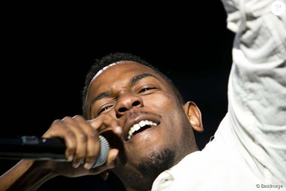 Kendrick Lamar en concert a Goteborg lors du festival Way Out West, le ...