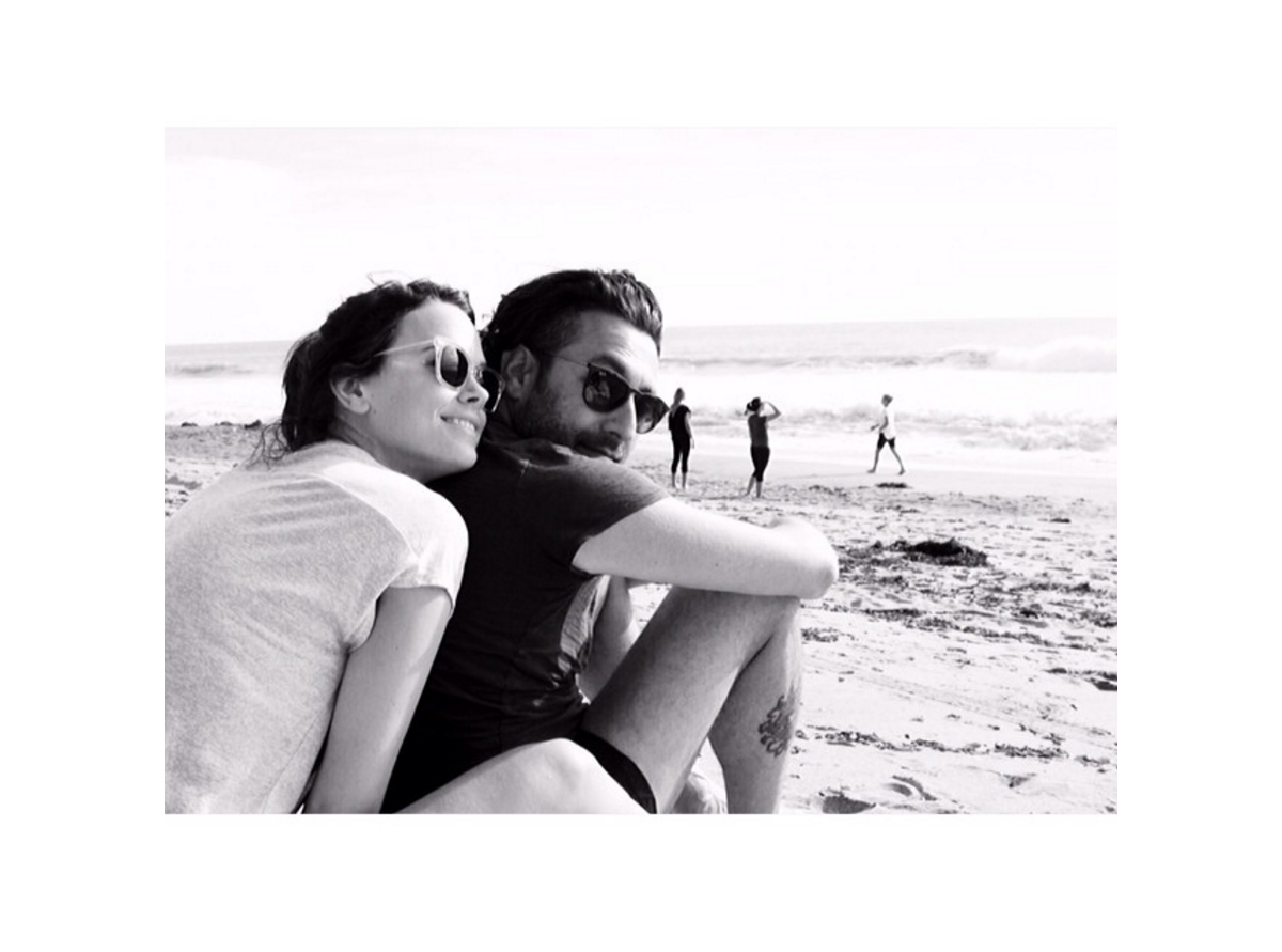 Photo : Katia Winter son époux Jesse Glick, fin 2013. - Purepeople