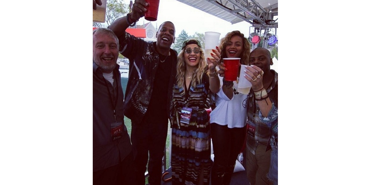 Photo : Jay Z, Rita Ora, Beyoncé et Tyran Smith (dit "TyTy") au ...