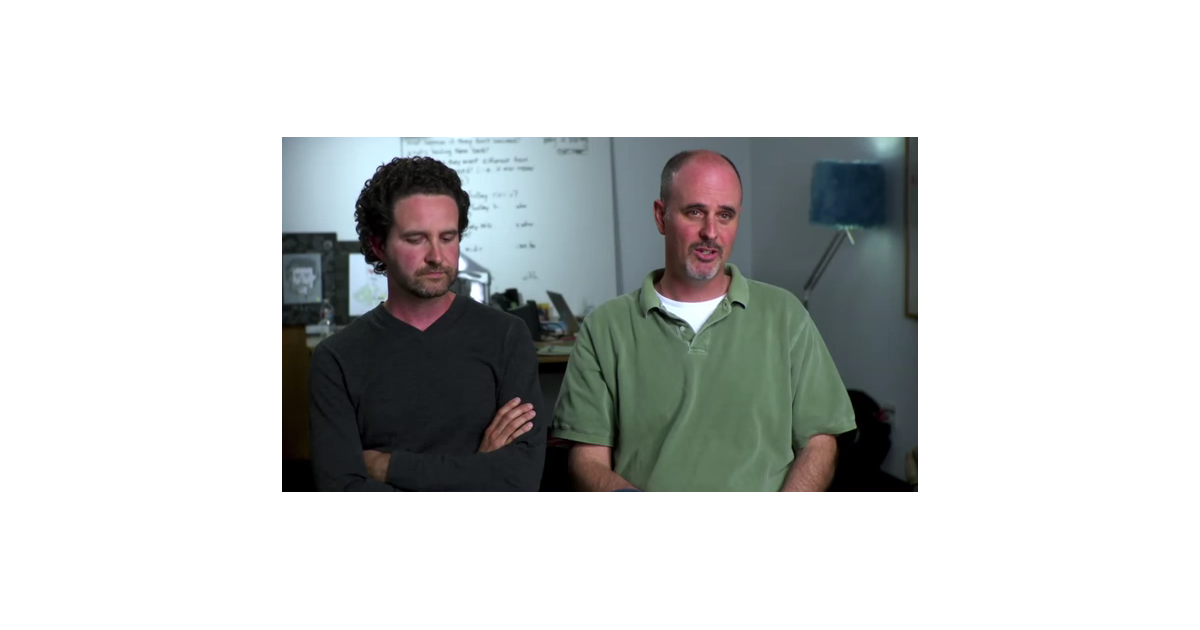 Daniel Gerson, ici avec Robert L. Baird (capture d'écran) - Purepeople