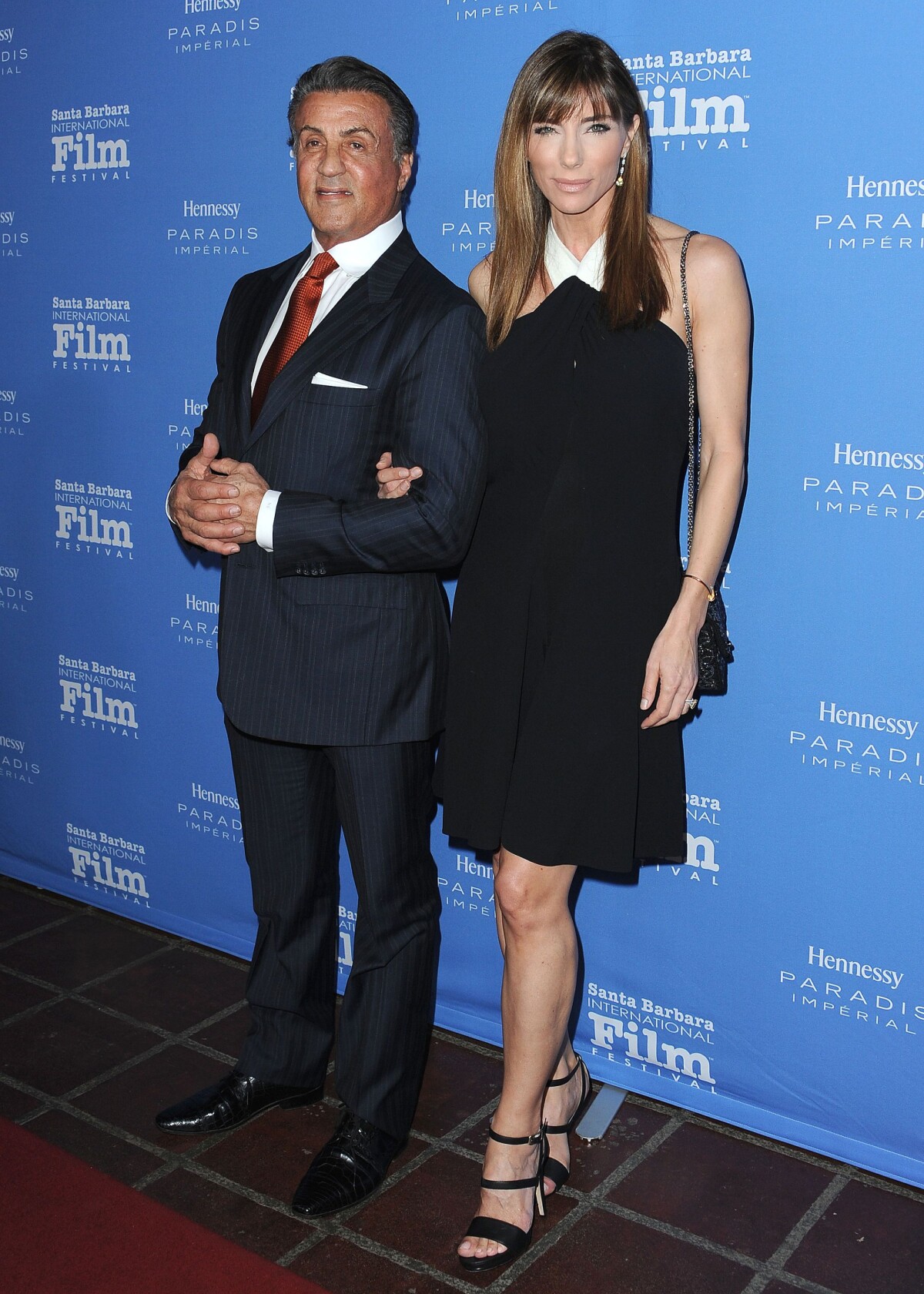 Photo : Sylvester Stallone et Jennifer Flavin - 31e édition du Santa ...