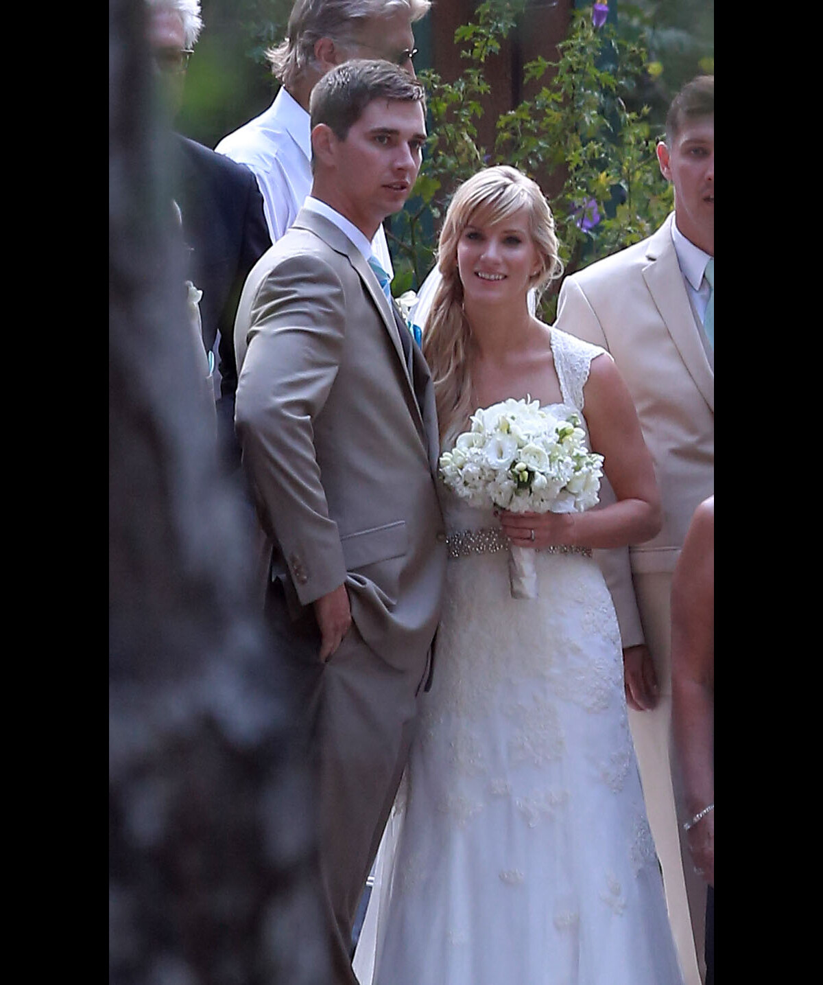 Photo : Exclusive - Mariage de l'actrice de la série "Glee", Heather ...