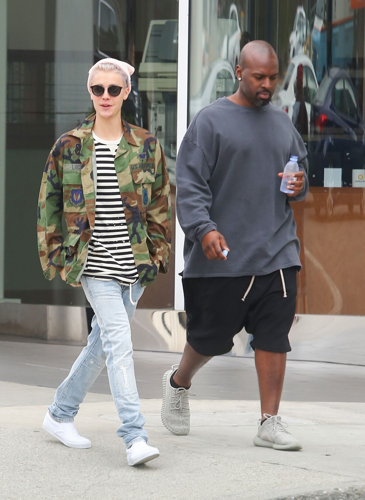 Photo : Justin Bieber se promène avec Corey Gamble dans les rues de ...