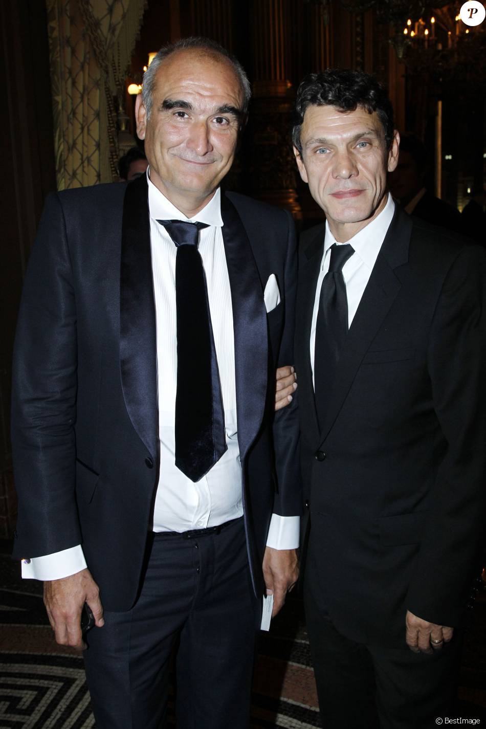 PASCAL NEGRE (PRESIDENT DE UNIVERSAL), MARC LAVOINE - CONCERT ...
