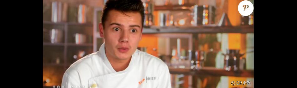Gabriel dans Top Chef, le lundi 22 février 2016, sur M6 - Purepeople