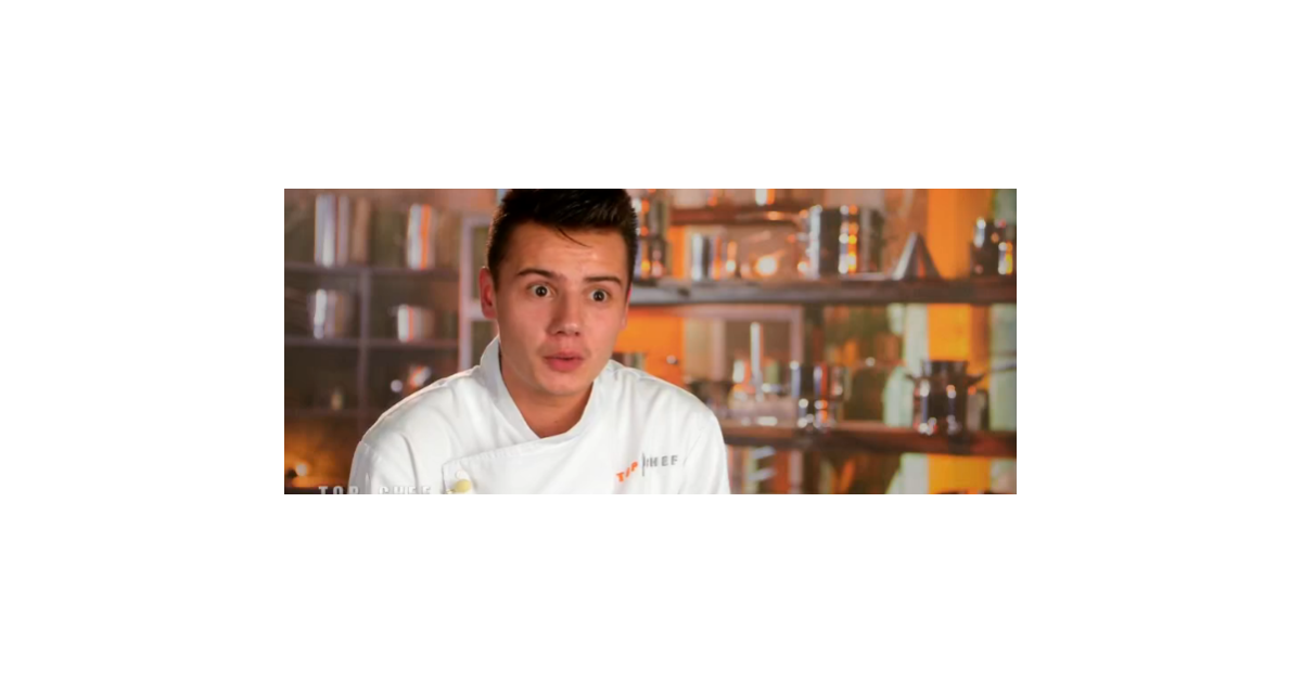 Gabriel dans Top Chef, le lundi 22 février 2016, sur M6 - Purepeople