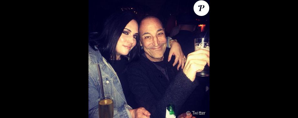 Sam Simon et sa dernière compagne Kate Porter. Photo publiée sur ...
