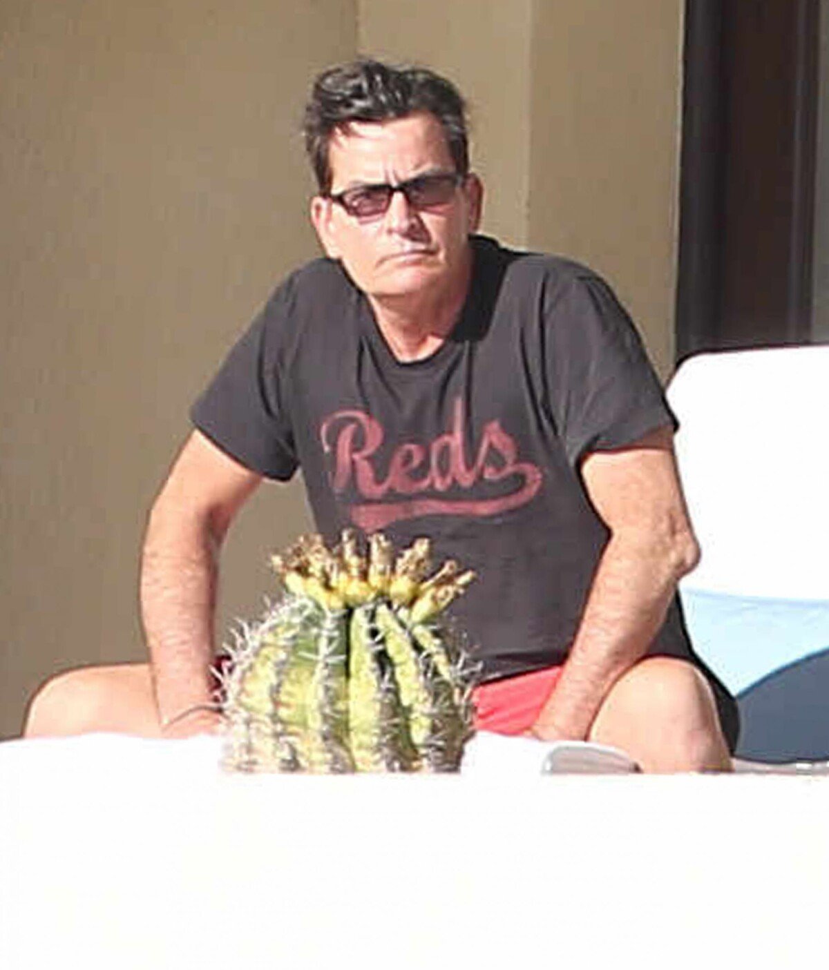 Photo : Exclusif - Charlie Sheen se repose dans un hôtel de Cabo San ...