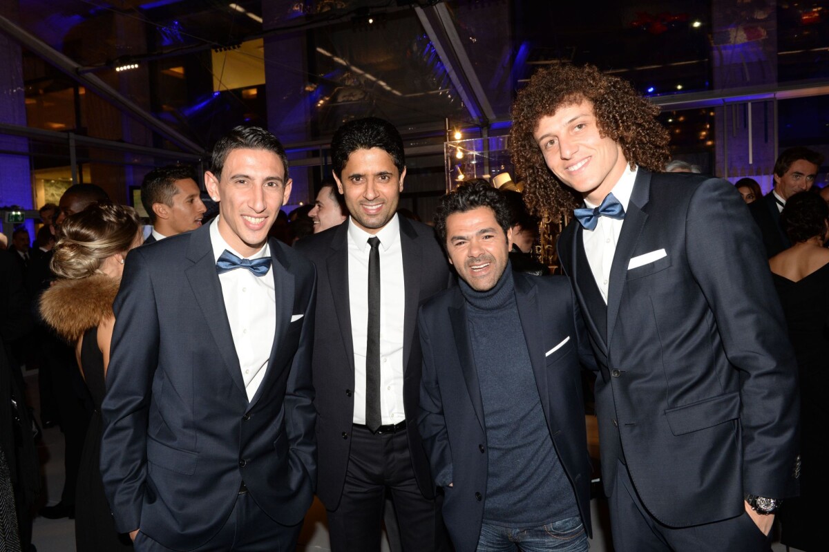 Photo : Exclusif - Angel Di Maria, Nasser Al-Khelaïfi, Jamel Debbouze ...