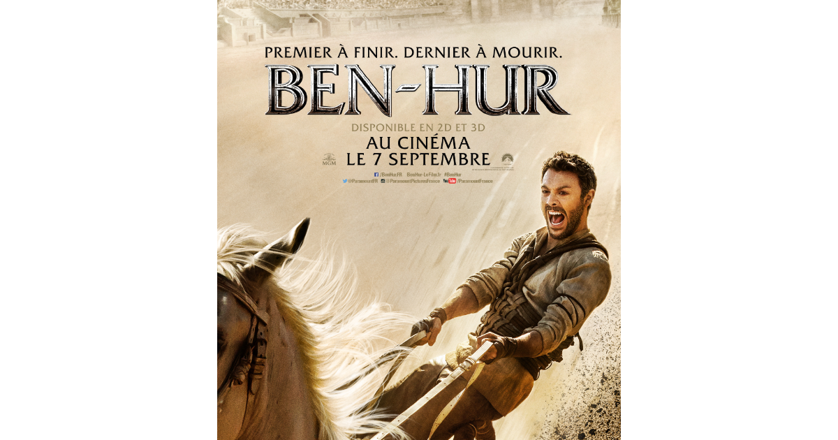 Affiche de Ben-Hur. - Purepeople