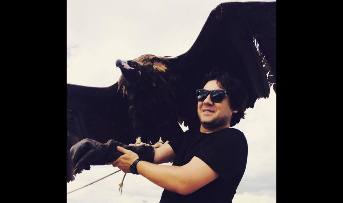 Photo : Vadym Kholodenko sur Twitter, octobre 2015 - Purepeople