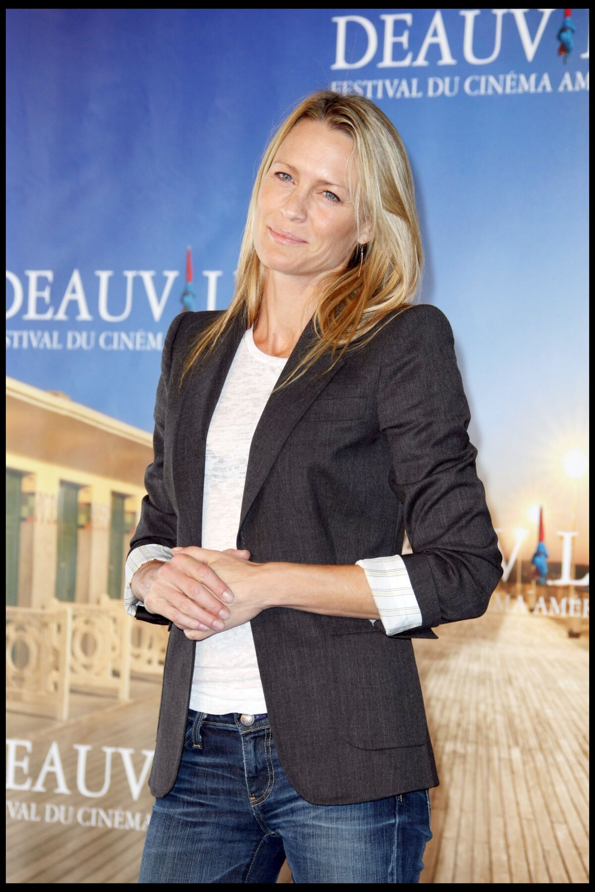 Photo : Robin Wright - Festival du film de Deauville en 2009 - Purepeople