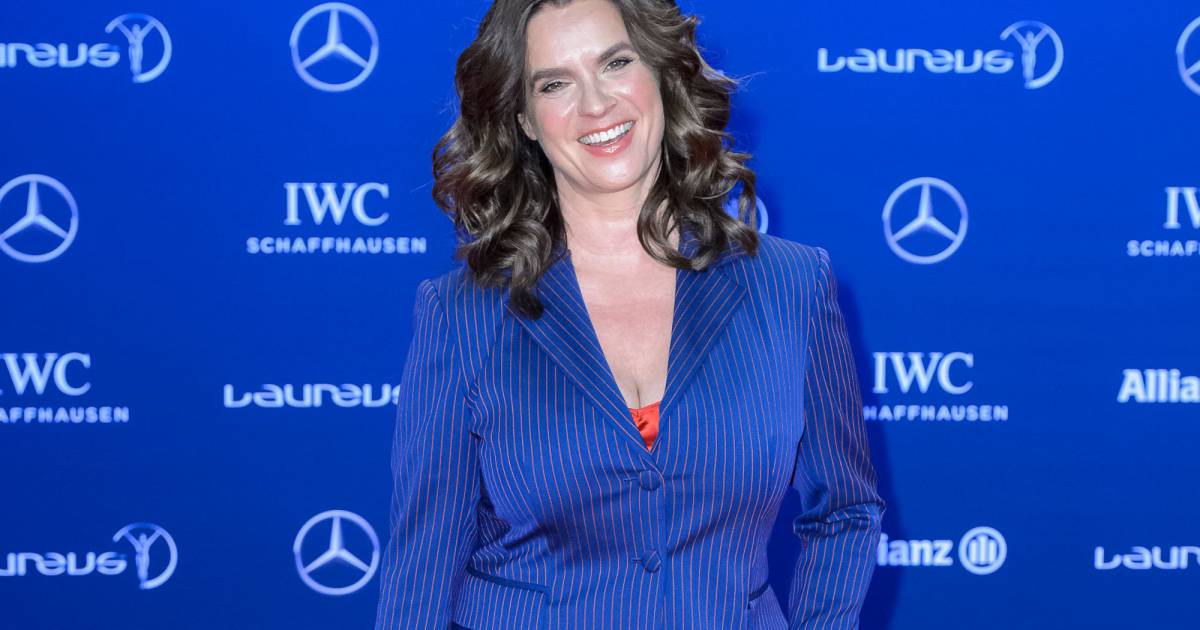 Katarina Witt assiste aux Laureus World Sports Awards 2016 à Berlin. Le ...