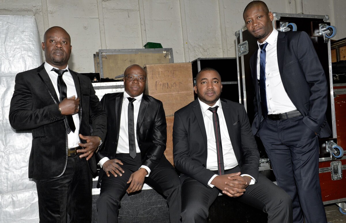 Photo : Semi Exclusif - Le groupe Magic System (A'salfo, Tino, Goudé ...
