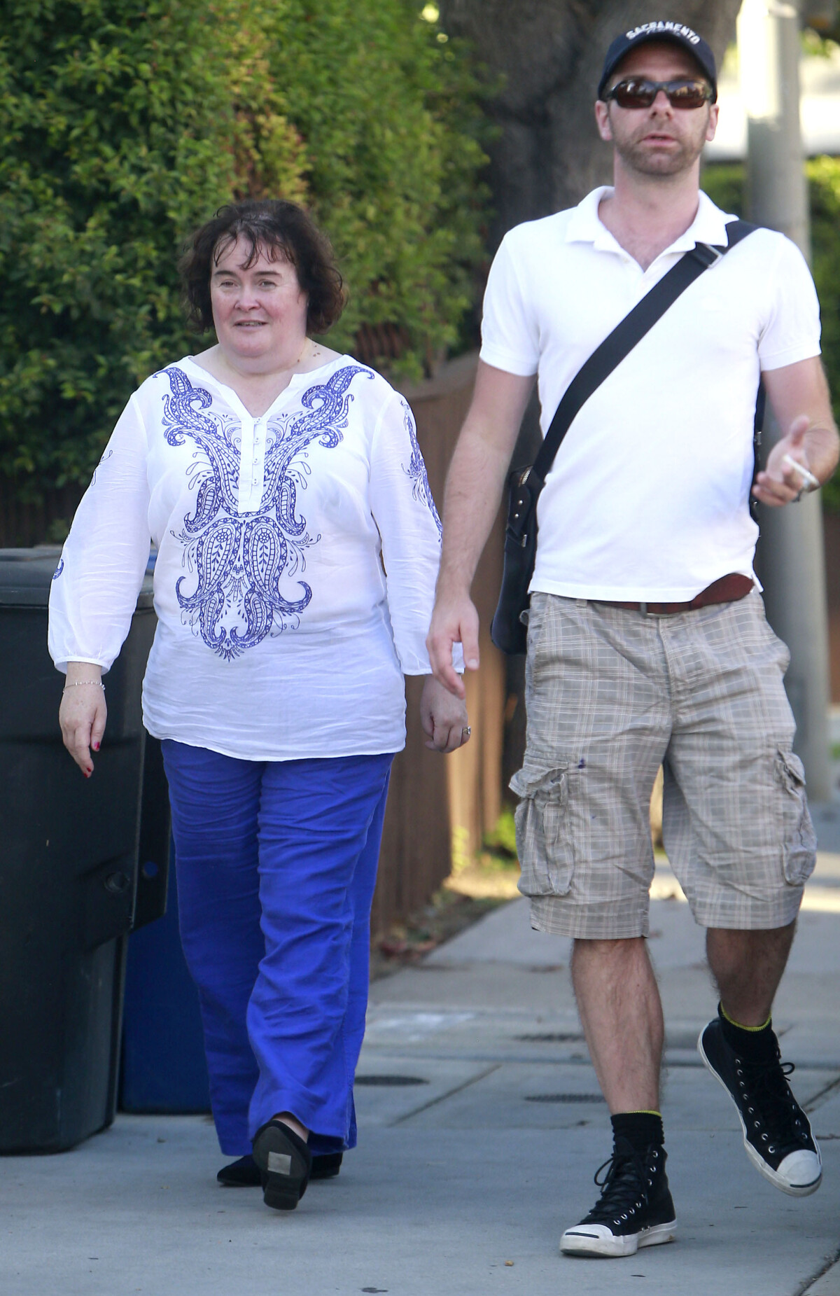 Photo : Susan Boyle se balade avec des amis à West Hollywood, le 13 ...