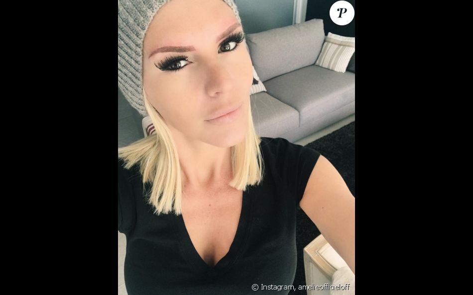 Amélie Neten sur Instagram en février 2016. - Purepeople
