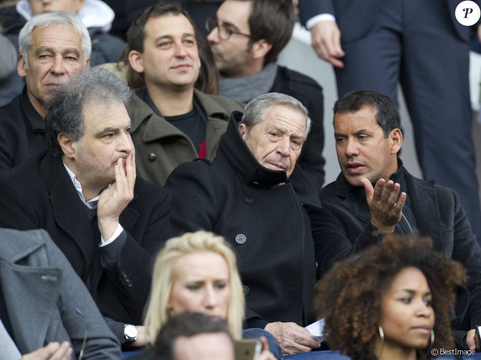 Raphaël Mezrahi et Jean-Claude Darmon - People assistent au match de ...