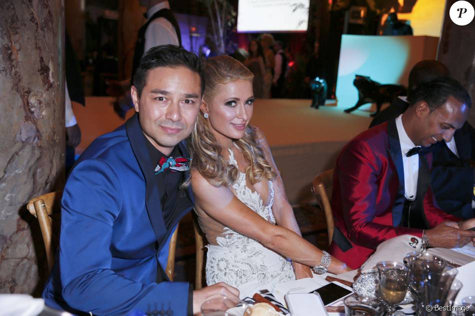 David Luu et Paris Hilton - Soirée Generous People pour la fondation ...