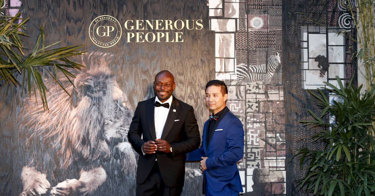 Jimmy Jean-Louis et David Luu - Photocall de la soirée Generous People ...