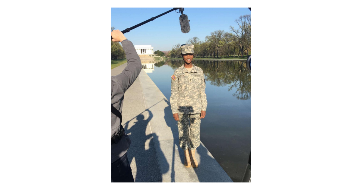 Deshauna Barber, membre des forces de l'armée américaine a été élue ...