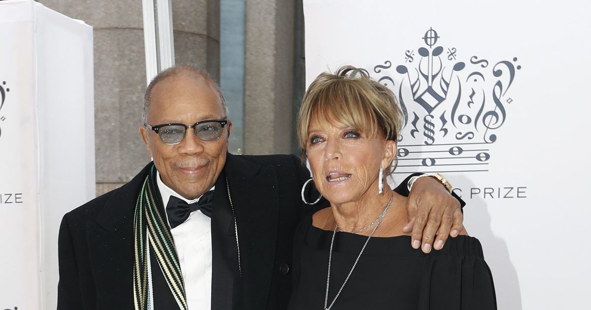Quincy Jones et Lill-Babs le 16 juin 2016 à la Maison des concerts de ...