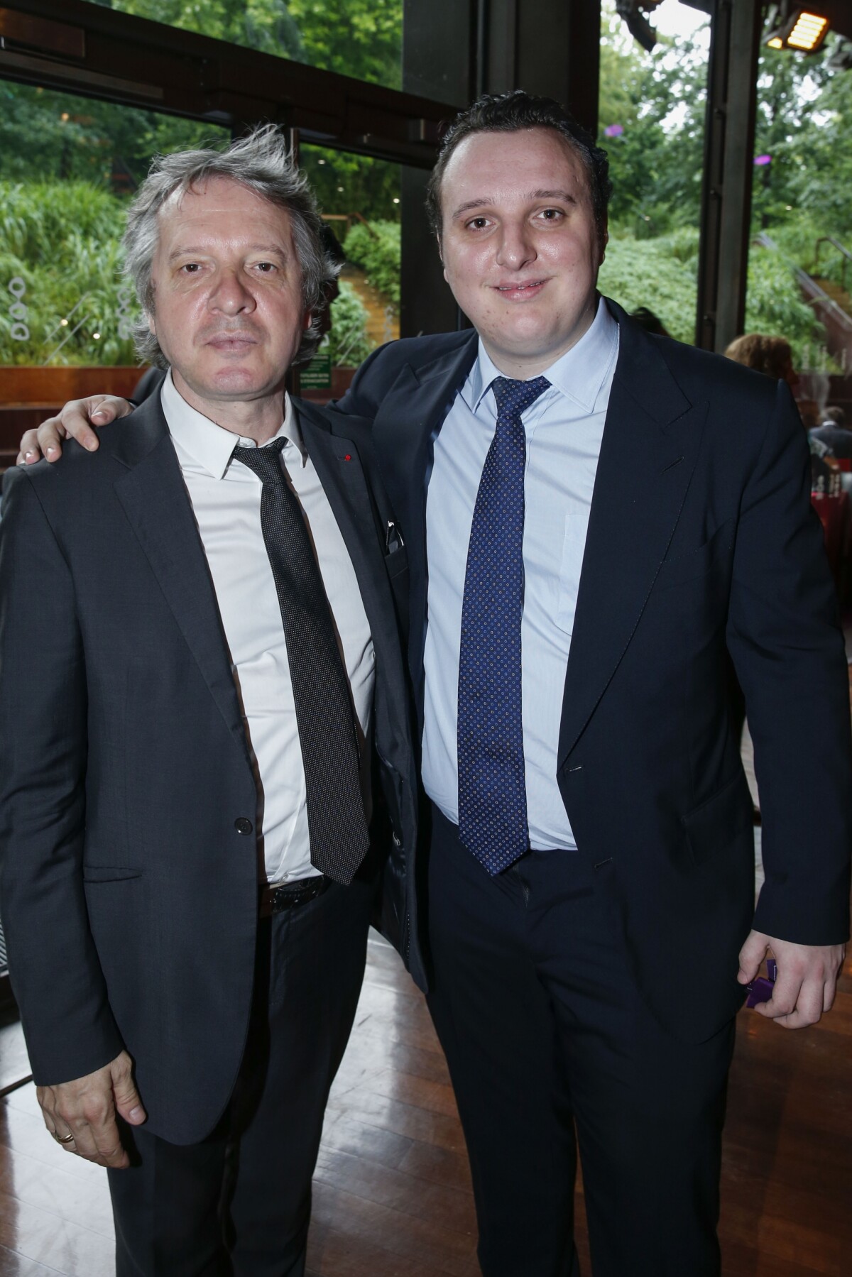 Photo : Thierry Rey et son fils Martin Rey-Chirac - Inauguration de l ...