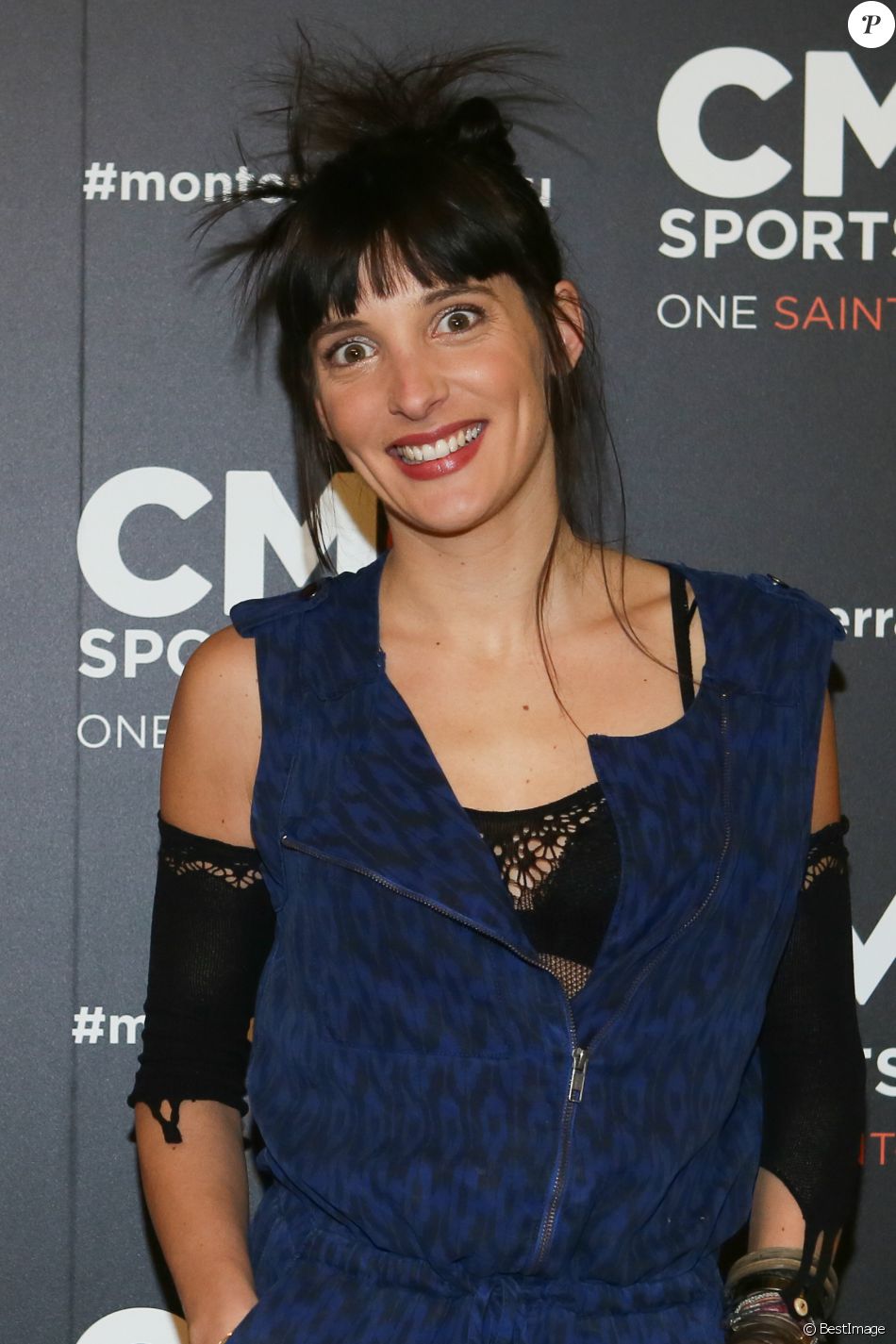 Erika Moulet - Inauguration du CMG Sports Club ONE Saint-Lazare au 11 ...