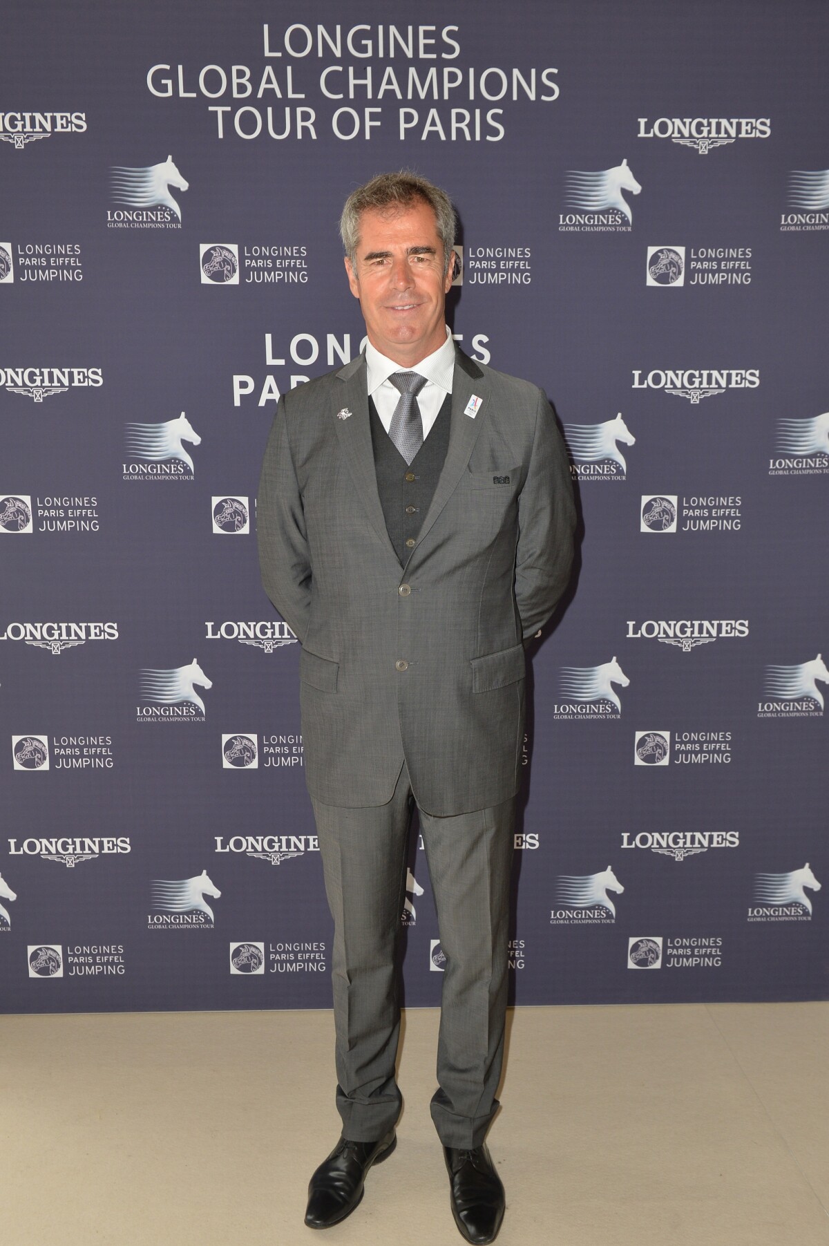 Photo : Exclusif - Marc Maury - Photocall lors du Longines Paris Eiffel ...