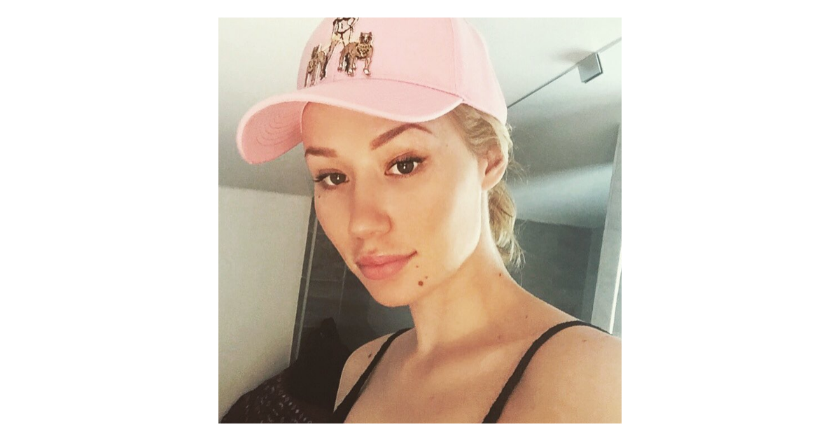 Iggy Azalea a publié une photo d'elle sur sa page Instagram, en juillet ...