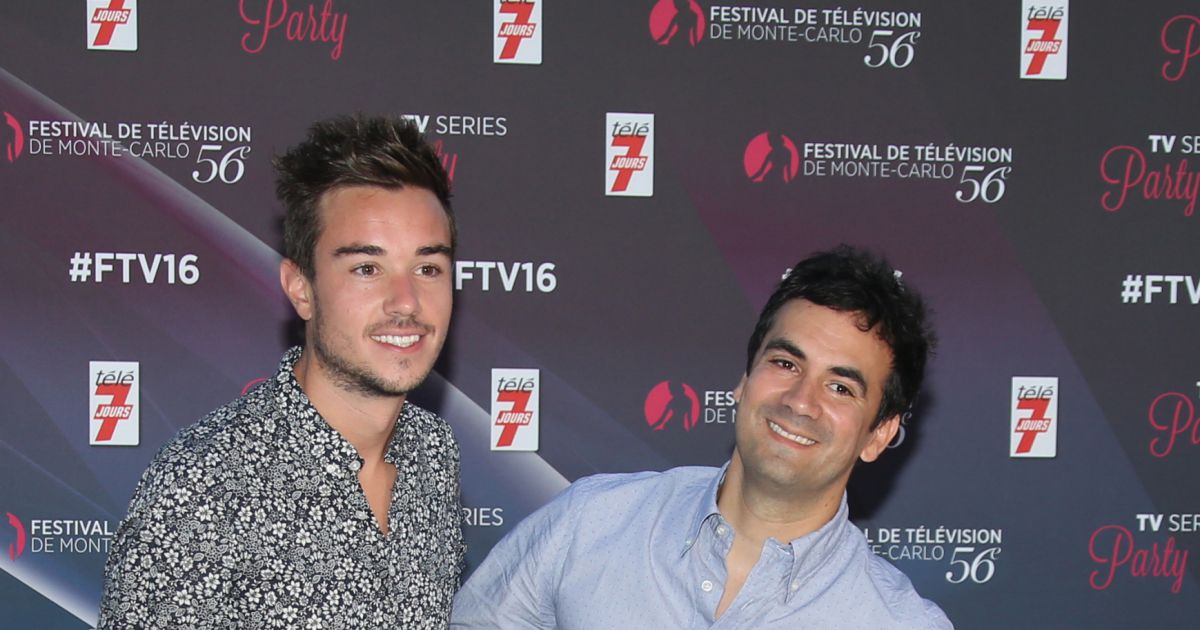 Alex Goude et son mari Romain - Soirée Series TV au Monte-Carlo Bay ...