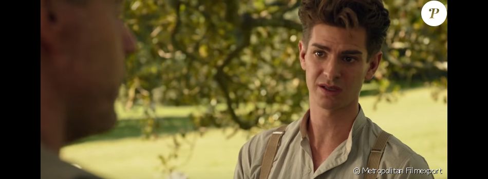 Andrew Garfield dans Hacksaw Ridge (capture d'écran) - Purepeople