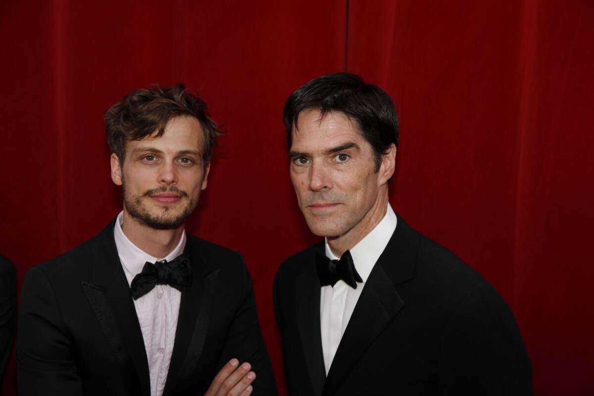Thomas Gibson And Matthew Gray Gubler