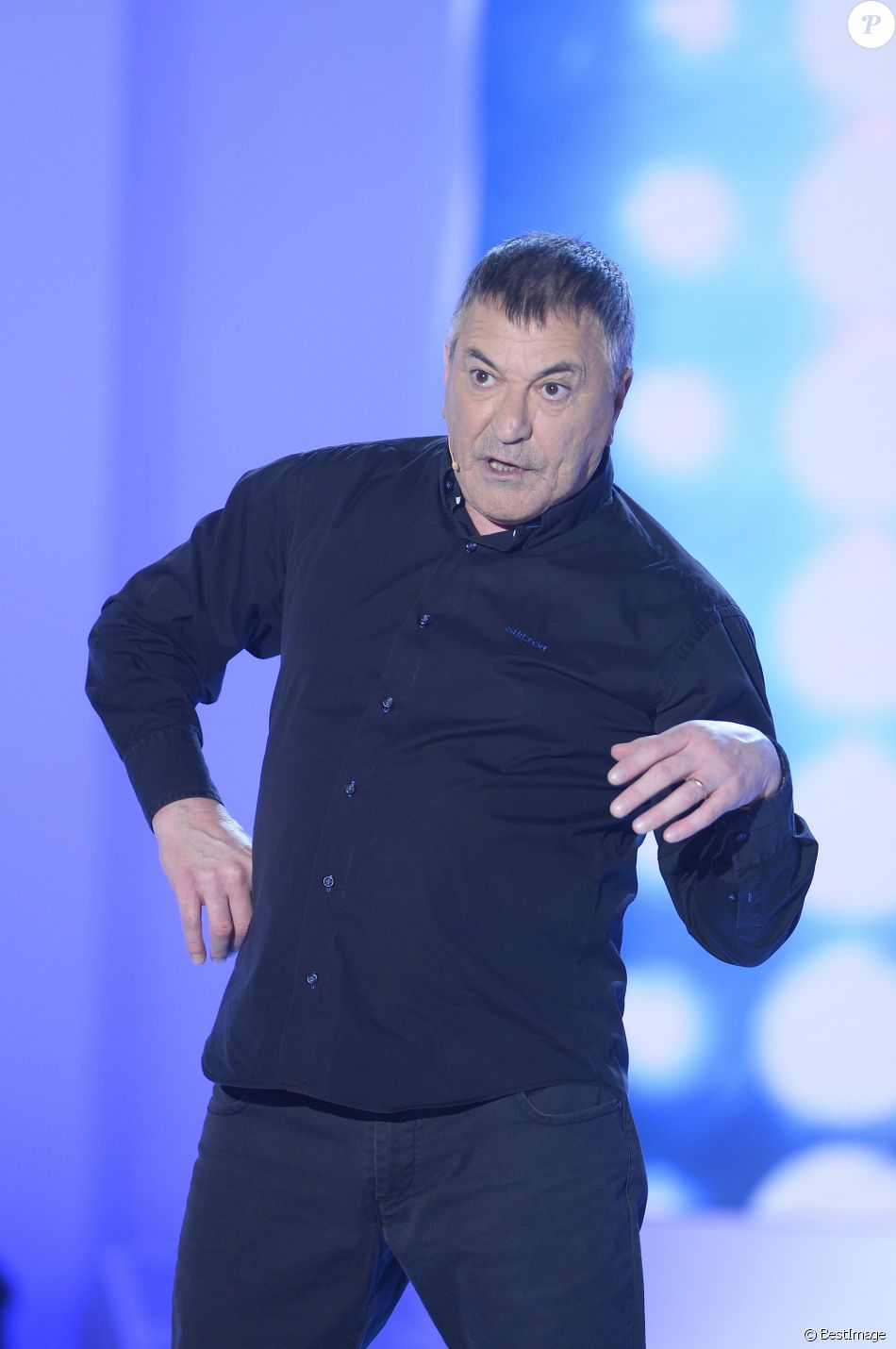 L'humoriste Jean-Marie Bigard - Enregistrement de l'émission Vivement ...