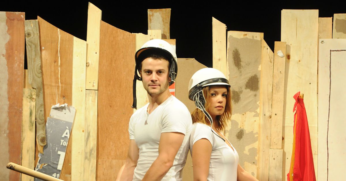 Fabien Martin, Séverine Ferrer - Filage de la pièce Hommage à Georges ...