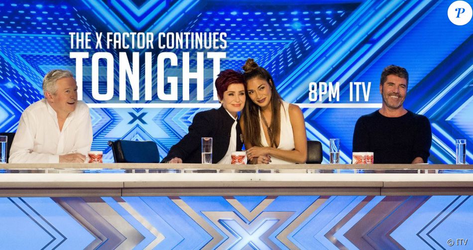 Le jury de X Factor Uk. Photo promo : Louis Walsh, Sharon Osbourne ...