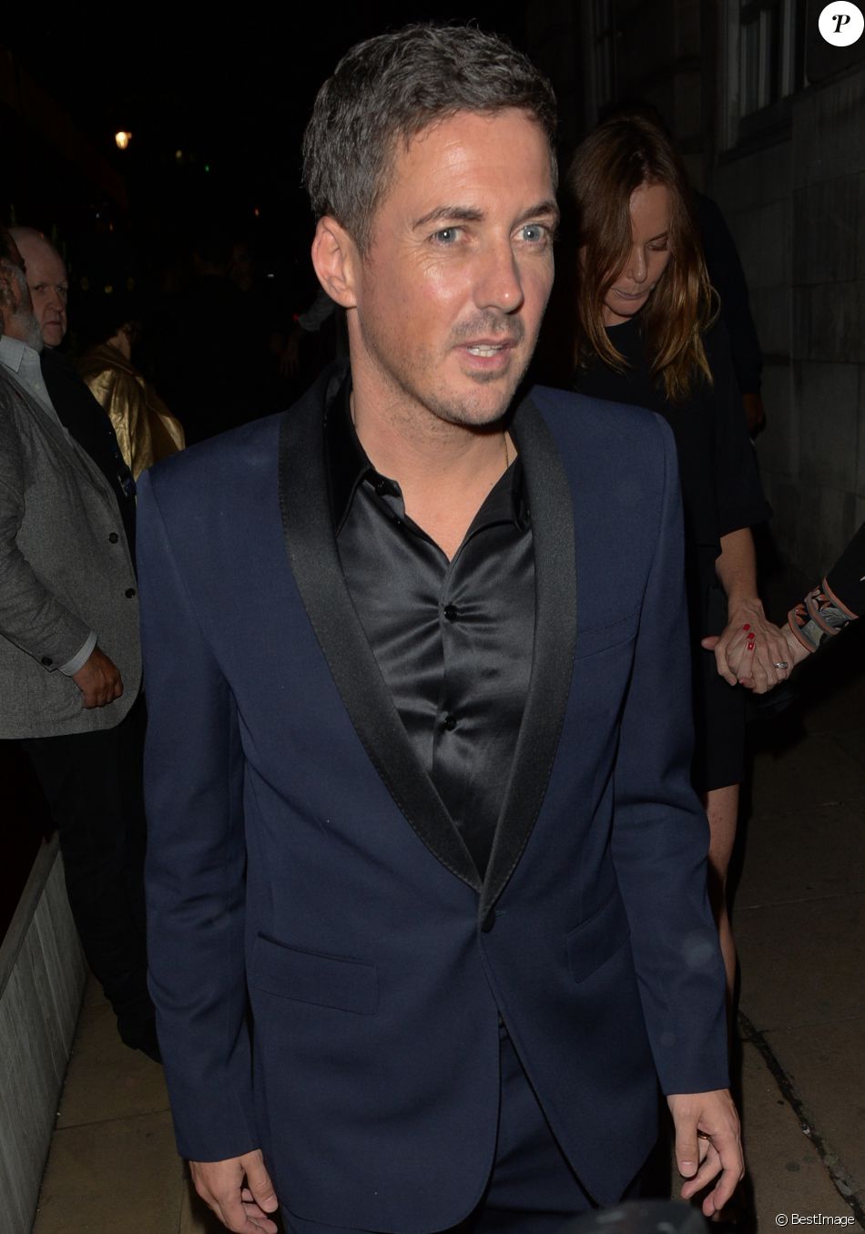 Dave Gardner à la sortie du club Loulou à Londres après l'anniversaire ...
