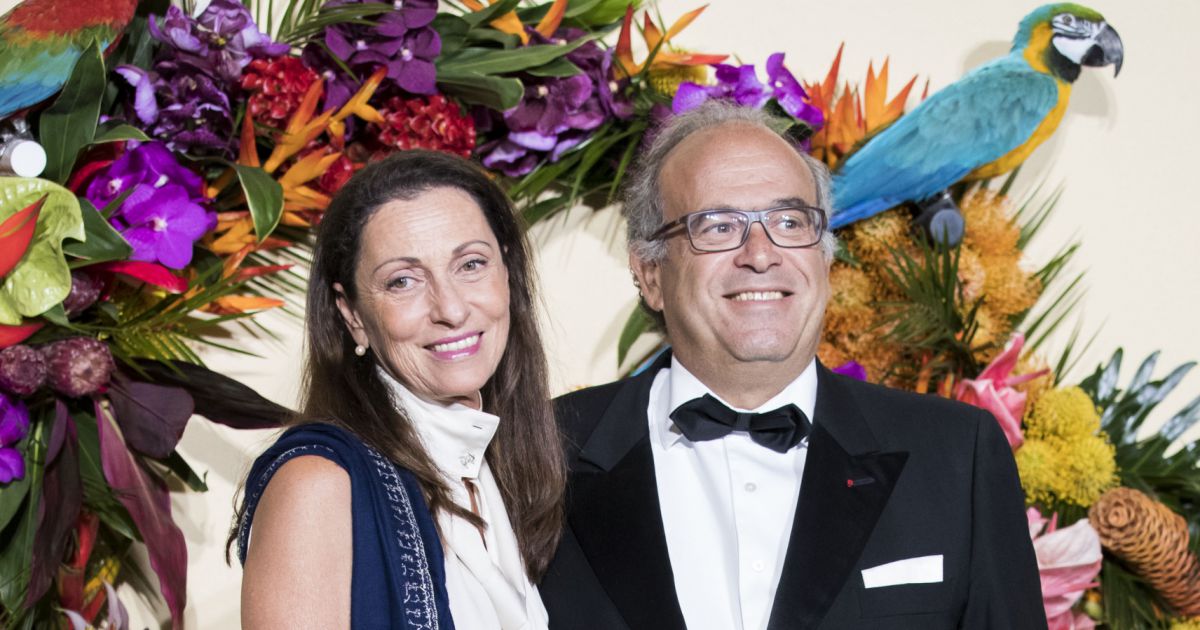 Le Professeur David Khayat et sa femme Jocelyne lors du Gala d ...