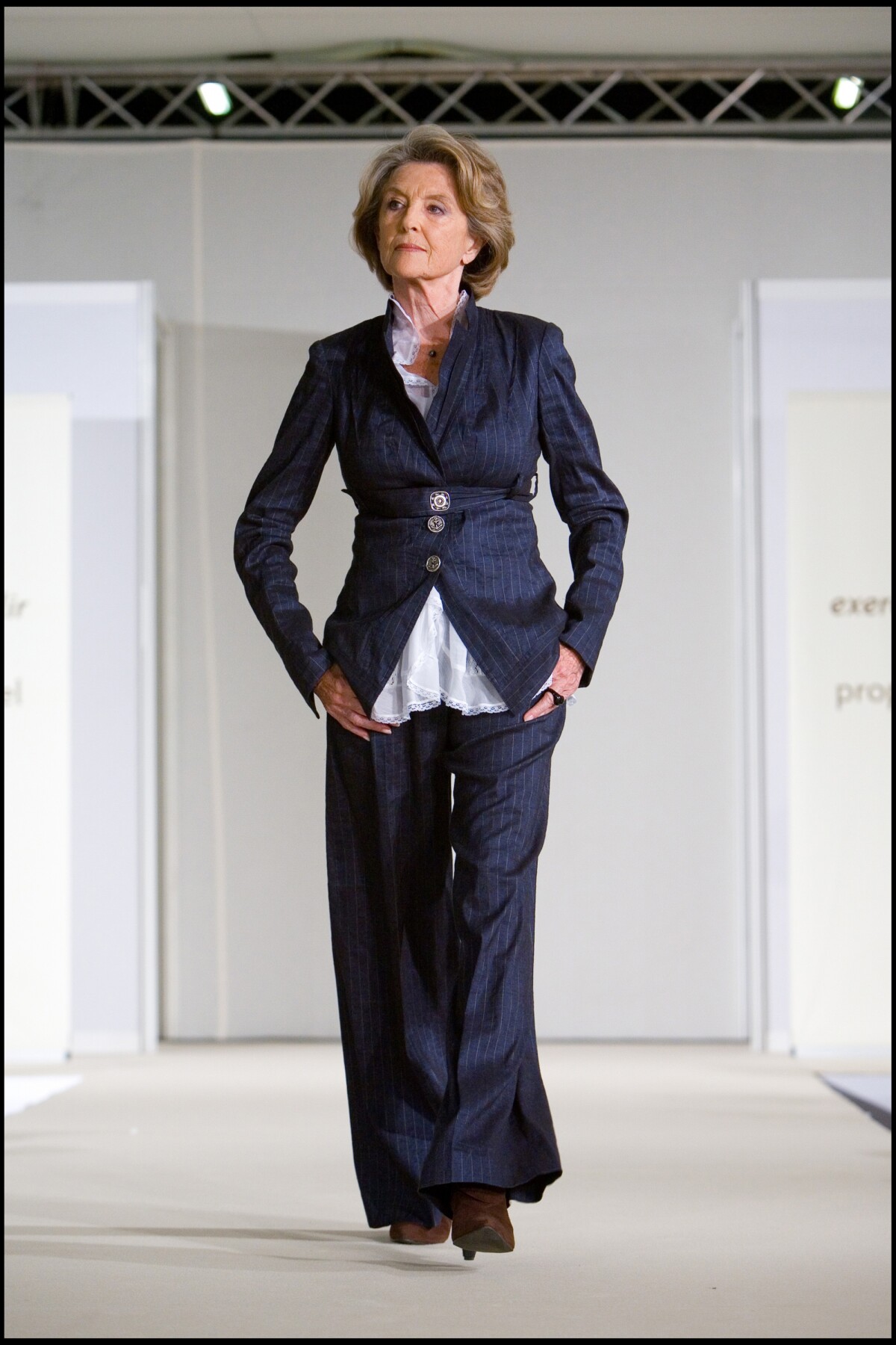 Photo : NICOLE COURCEL - DEFILE DE MODE "EXERCICE DE STYLE" LORS DU ...